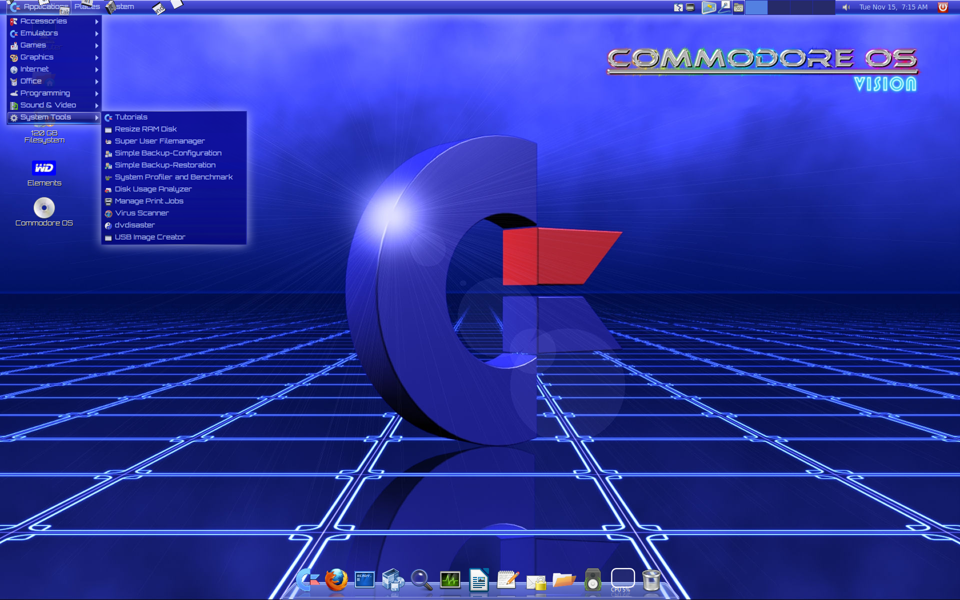 Commodore OS Vision: Linux im Brotkasten-Look - Golem.de