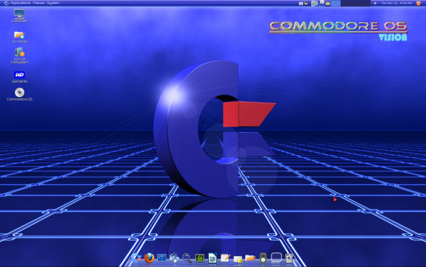 Commodore OS Vision: Linux im Brotkasten-Look - Golem.de