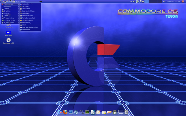 Commodore OS Vision: Linux im Brotkasten-Look - Golem.de