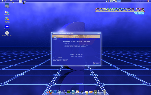 Commodore OS Vision: Linux im Brotkasten-Look - Golem.de