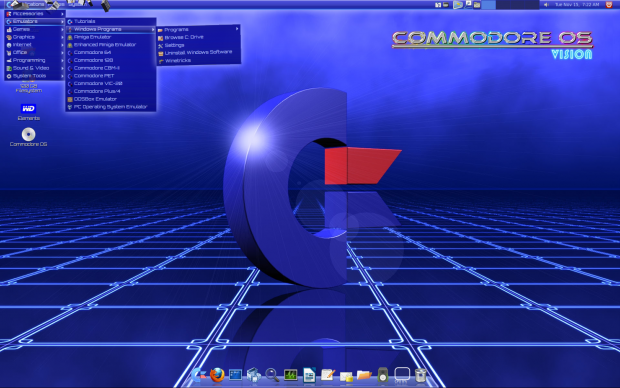Commodore OS Vision: Linux im Brotkasten-Look - Golem.de