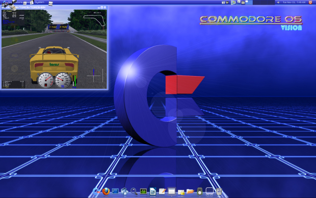 Commodore OS Vision: Linux im Brotkasten-Look - Golem.de
