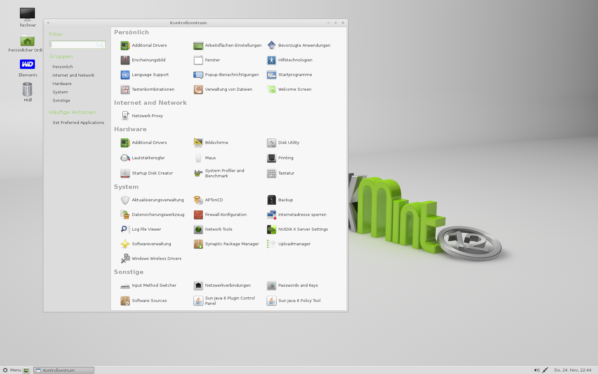 Linux-Distributionen: Linux Mint 12 im Gnome-2-Look - Golem.de