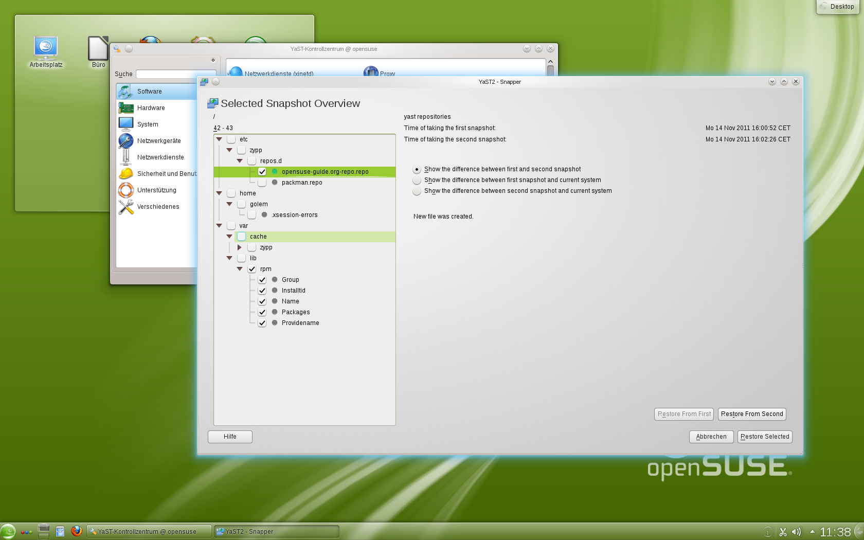 Test: Opensuse 12.1 bereit für Experimente - Golem.de