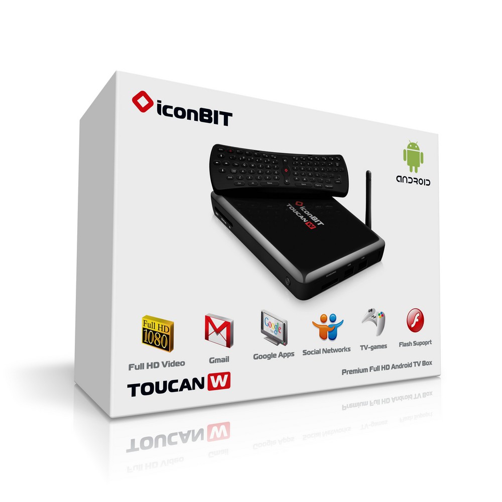Iconbit Toucan W: Netzwerk-Mediaplayer mit Android - Golem.de