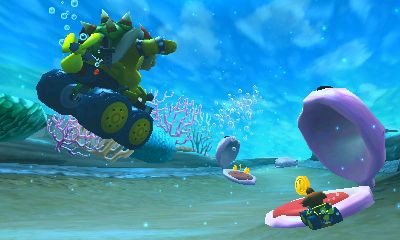 Test Mario Kart 7: Auf der Straße und unter Wasser - Golem.de