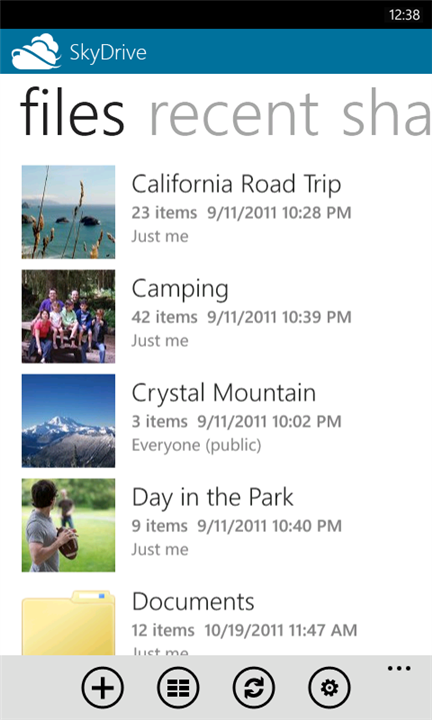 Microsoft: Clouddienst Skydrive für iOS und Windows Phone - Golem.de