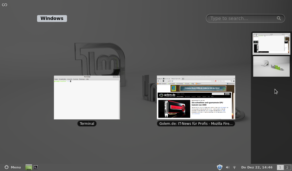 Cinnamon: Gnome-Shell-Fork von Linux Mint - Golem.de