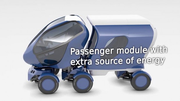 DFKI: EO2 - das koppelbare Elektroauto - Golem.de