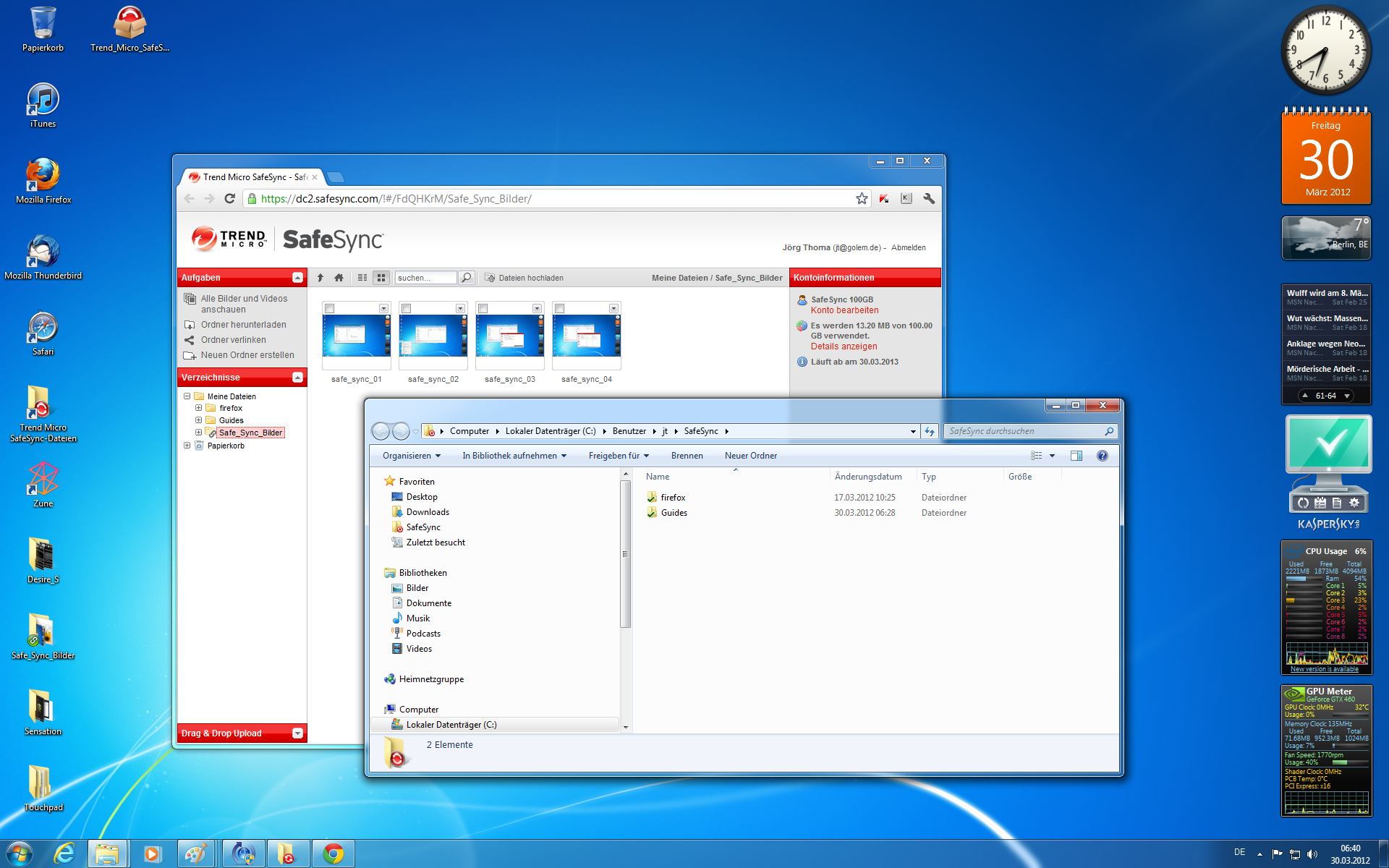 Safesync: Trend Micro speichert Cloud-Daten in Deutschland - Golem.de