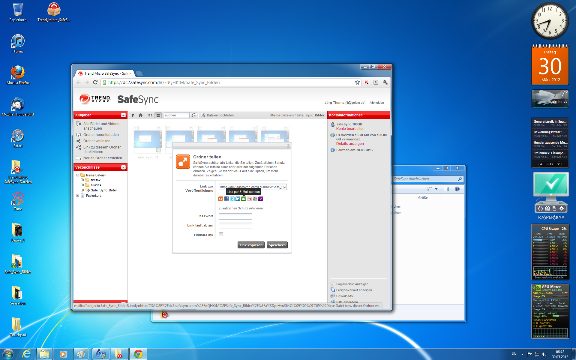 Safesync: Trend Micro speichert Cloud-Daten in Deutschland - Golem.de