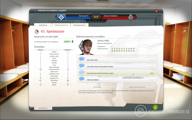 EA Sports: Fußball Manager 13 mit Mannschaftspsychologie - Golem.de