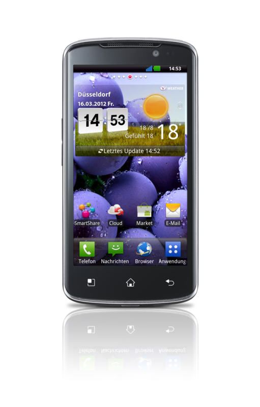 Android-Smartphone mit LTE: LGs Optimus True HD LTE bei Vodafone - Golem.de