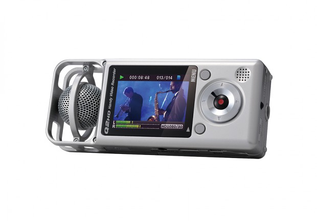 Zoom Q2 HD: Minivideokamera mit aufwendiger Mikrofonausstattung - Golem.de