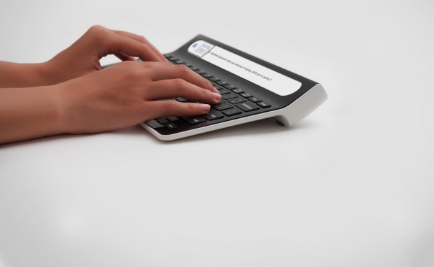 Smartype: Tastatur mit Display gegen Nackenschmerzen - Golem.de