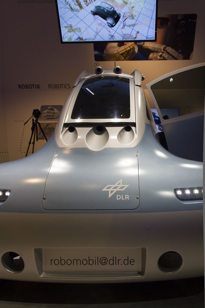 DLR: Romo fährt mit Weltraumtechnik - Golem.de