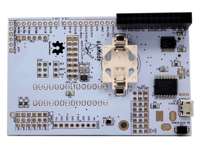 Alamode: Arduino-Verbindungsplatine für das Raspberry Pi - Golem.de