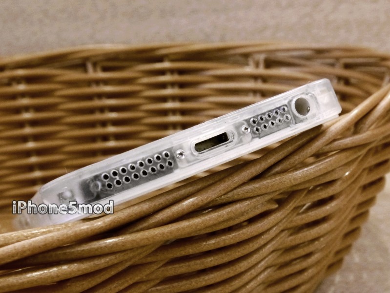 Modding: Durchsichtiges Gehäuse für das iPhone 5 - Golem.de