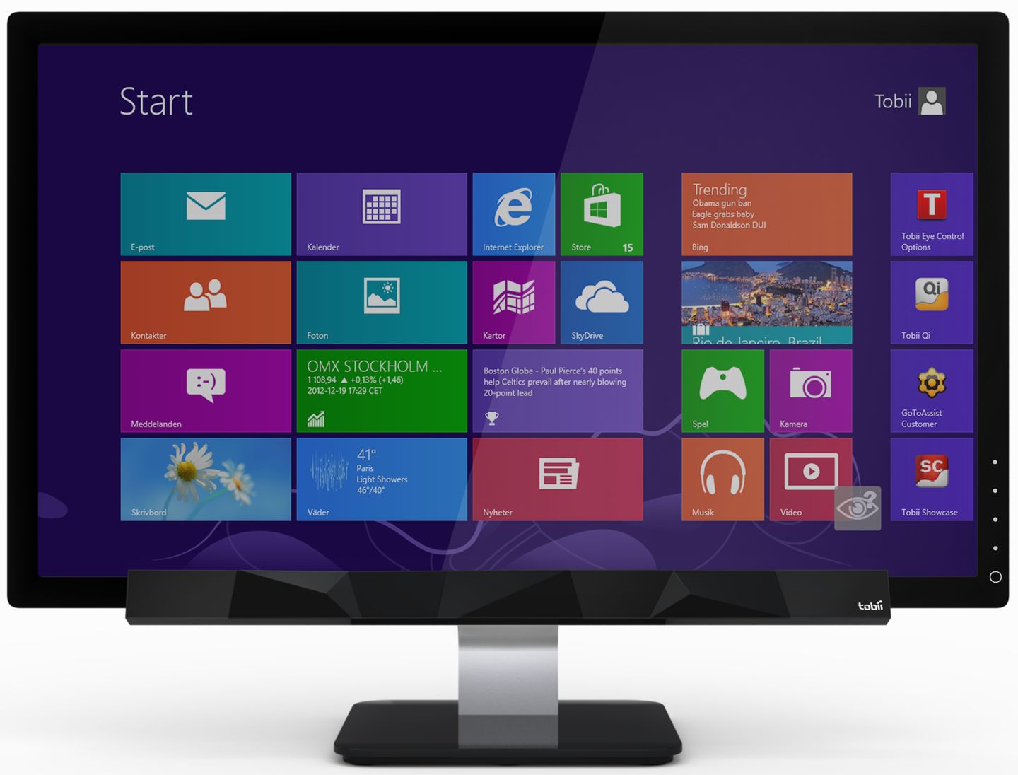 Tobii Rex: Eye-Tracking-System für jeden Computer - Golem.de