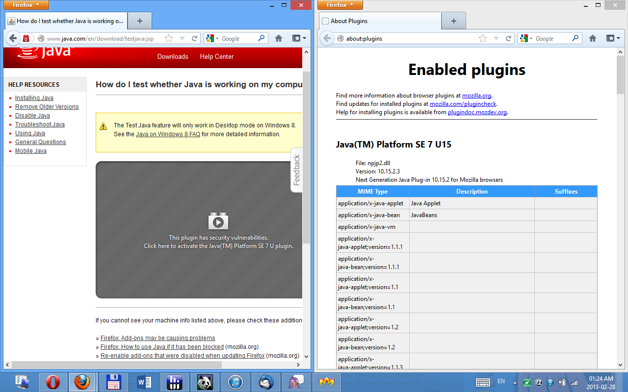 Firefox: Mozilla verwirrt mit Blockade von Java 7 Update 15 - Golem.de