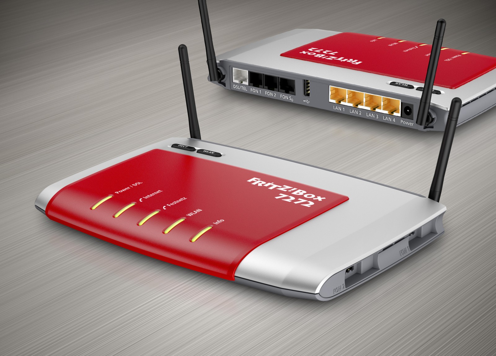 Fritzbox 7490: AVMs neues Spitzenmodell erreicht per WLAN 1,3 GBit/s ...