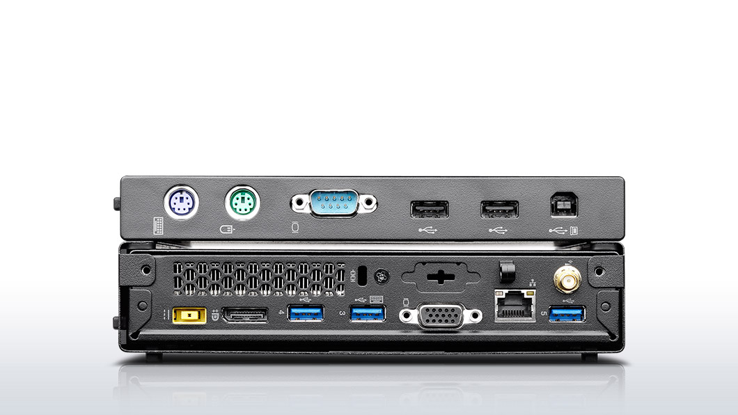 Thinkcentre M93p Tiny: Lenovos Minirechner mit 4-Kern-Haswell, RS-232 ...