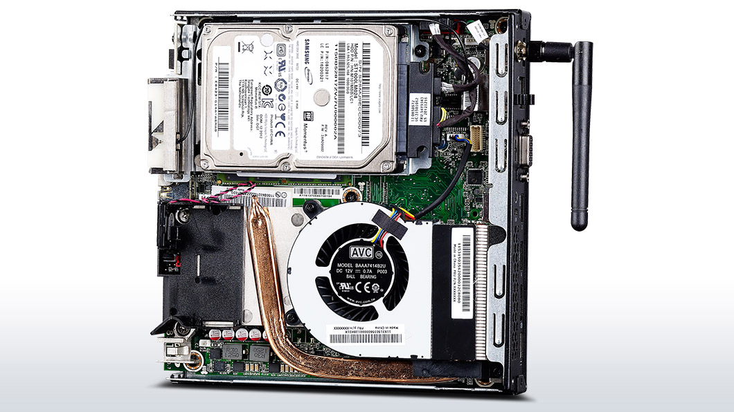 Thinkcentre M93p Tiny: Lenovos Minirechner mit 4-Kern-Haswell, RS-232 ...