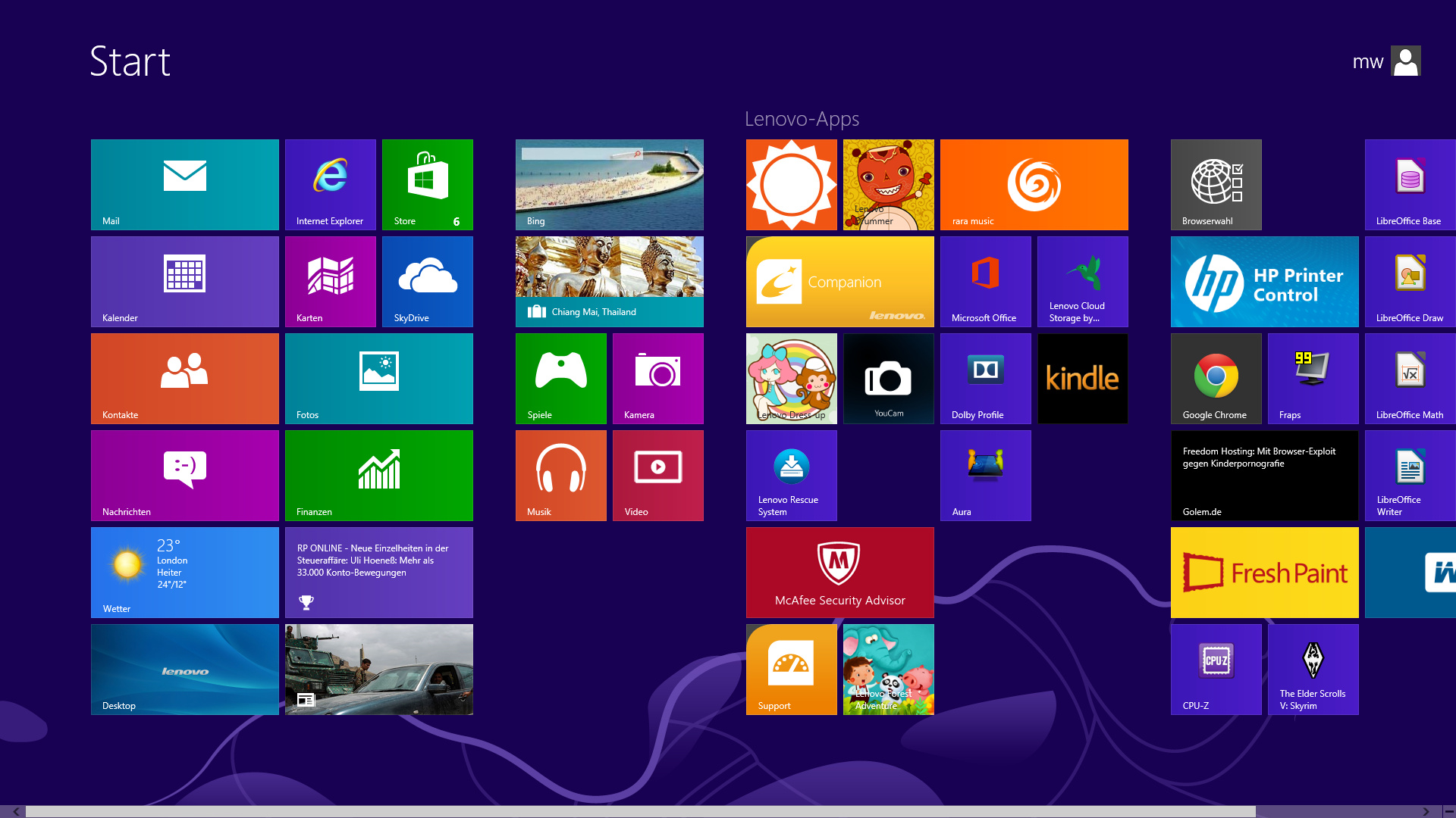 Office-AIO, Aura-Gaming plus Android-Emulator - Lenovo Ideacentre ...