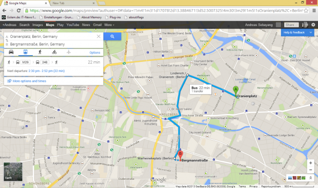 Kooperation mit VBB: Google Transit integriert ÖPNV von Berlin und ...