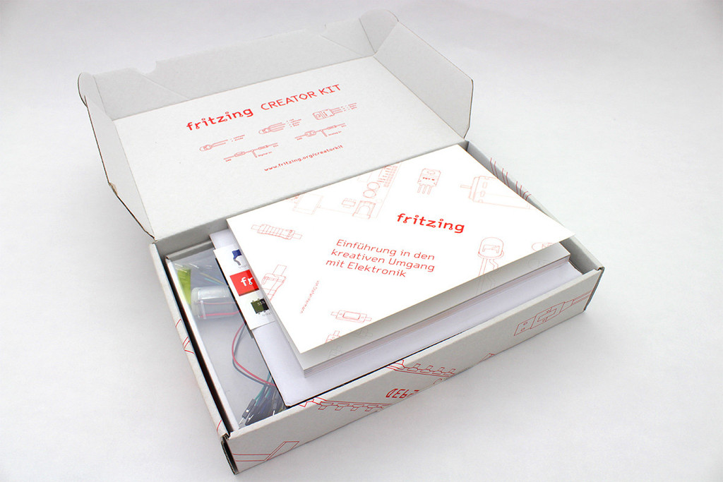 Fritzing Creator Kit im Test: Bastelkasten für Nachwuchs-Arduino-Hacker ...