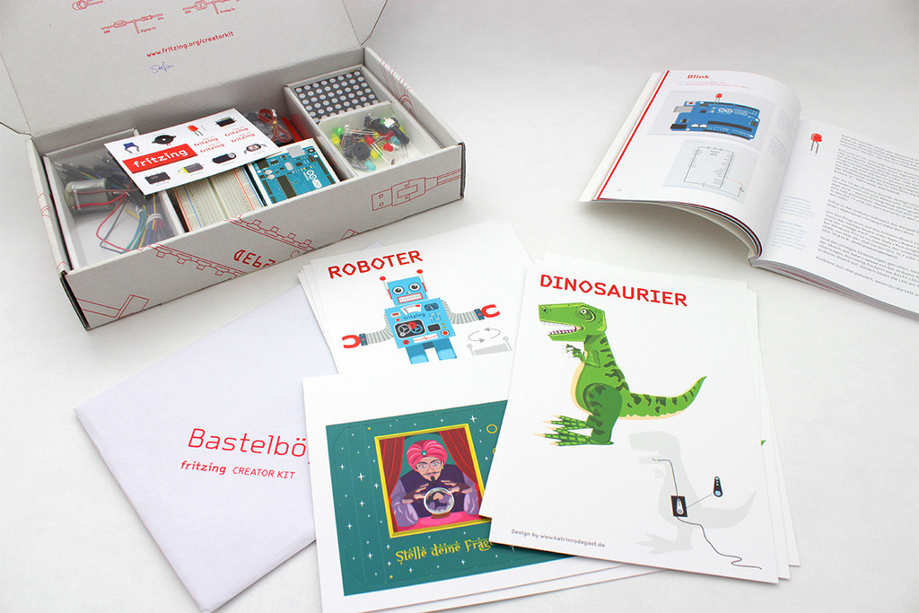 Fritzing Creator Kit im Test: Bastelkasten für Nachwuchs-Arduino-Hacker ...