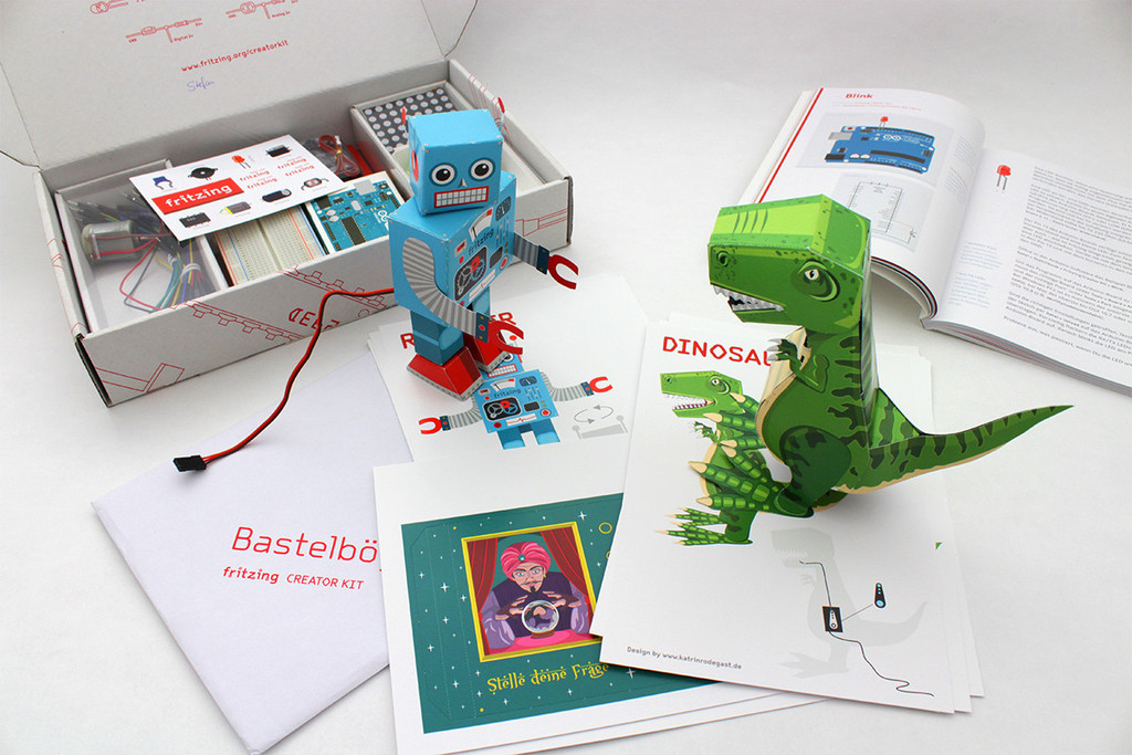 Fritzing Creator Kit Im Test Bastelkasten Für Nachwuchs Arduino Hacker