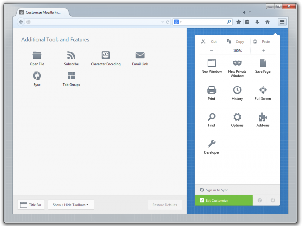Version 29 Beta erschienen: Firefox mit neuer Oberfläche - Golem.de