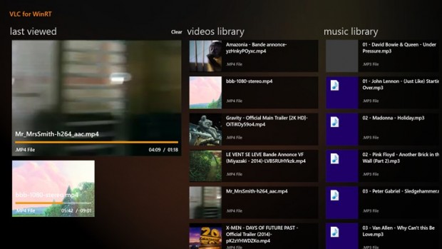 Videolan-Projekt: Beta des VLC-Players für Modern UI von Windows 8 ...