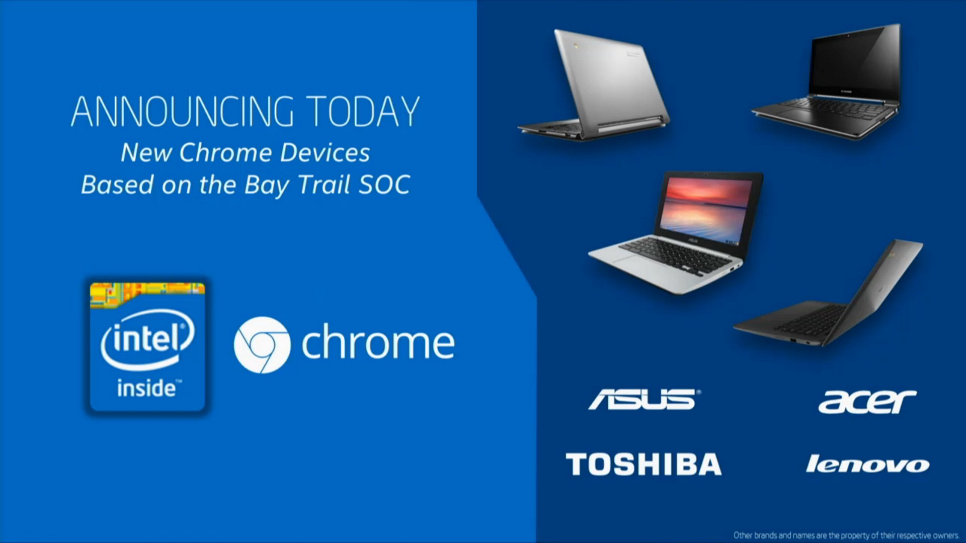 Intel und Google: Über 20 neue 64-Bit-Chromebooks mit Haswell und Bay ...