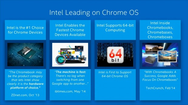 Intel und Google: Über 20 neue 64-Bit-Chromebooks mit Haswell und Bay ...