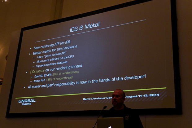 Unreal Engine 4: Apple-Metal-API hat nur 1,6 Prozent CPU-Overhead ...