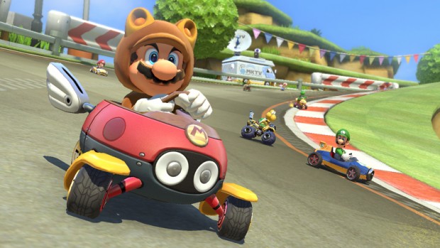 Mario Kart 8: Rennen mit Link und Prinzessin Peach - Golem.de