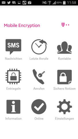 Mobile Encryption App angeschaut: Telekom verschlüsselt Telefonie ...