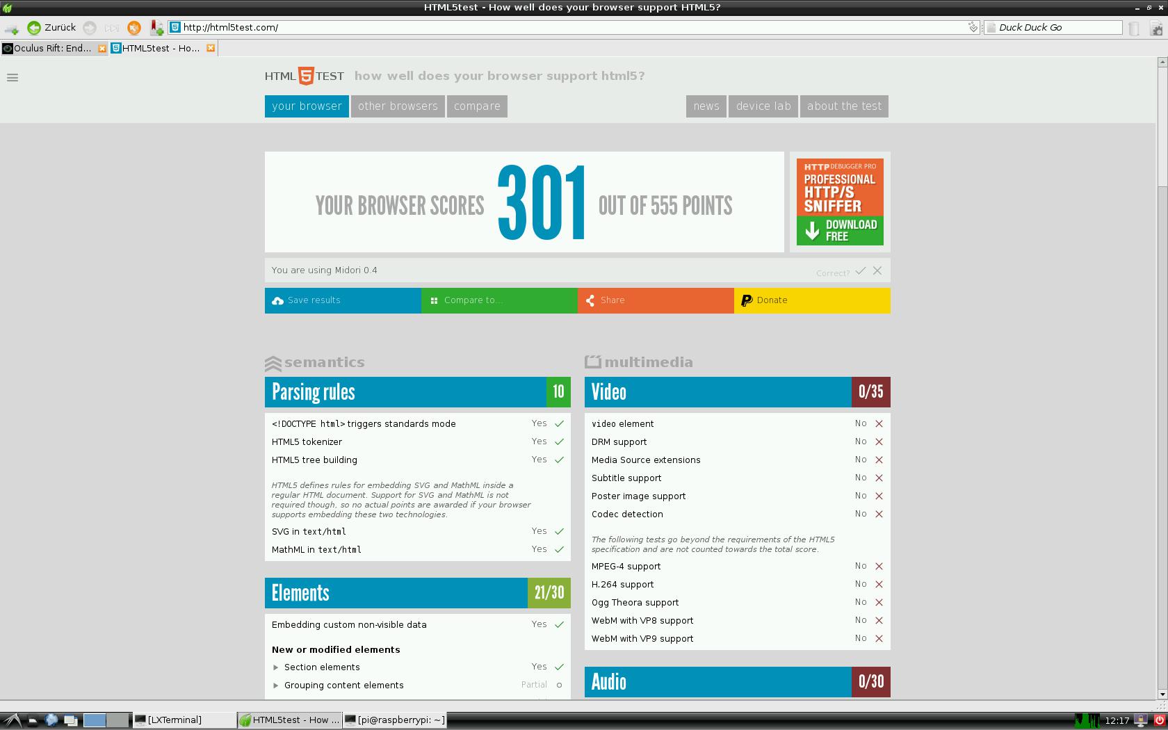 Raspberry Pi: Neuer Browser unterstützt HTML5 - Golem.de