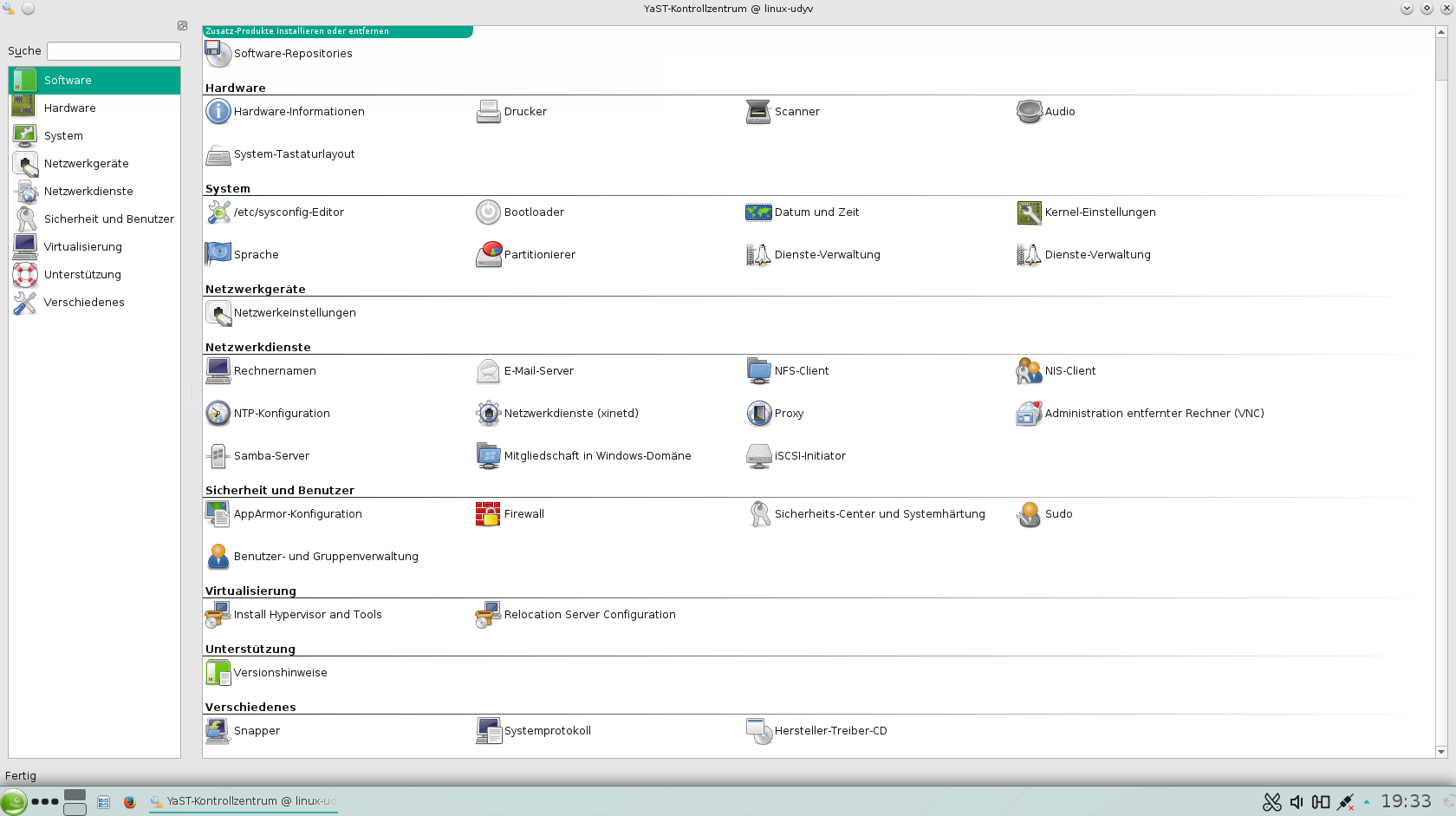 Test Opensuse 13.2: Entschlackter Installer, Wicked konfiguriert das ...