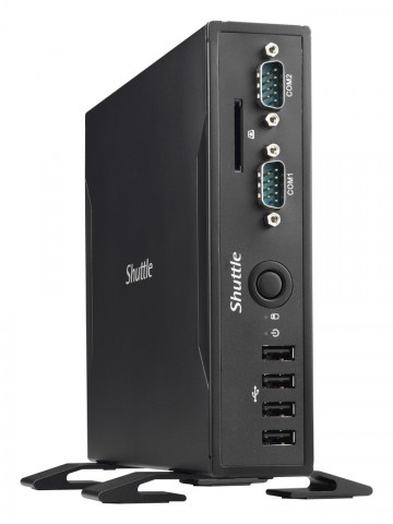 Shuttle DS57U: Passiver Mini-PC mit Broadwell und zwei seriellen Com ...