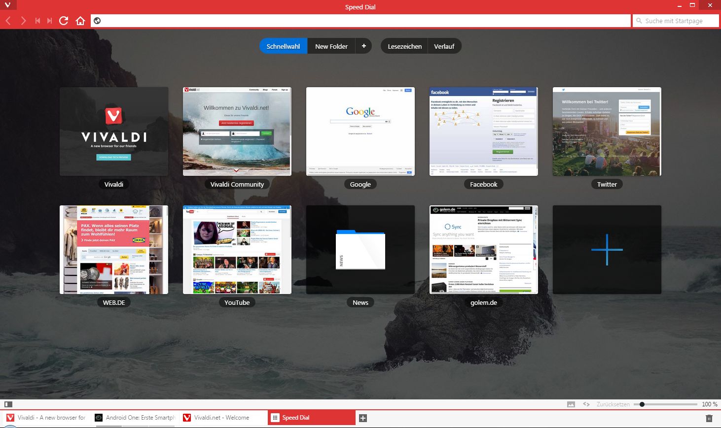Vivaldi-Browser: Neue Technical Preview bringt Verbesserungen - Golem.de