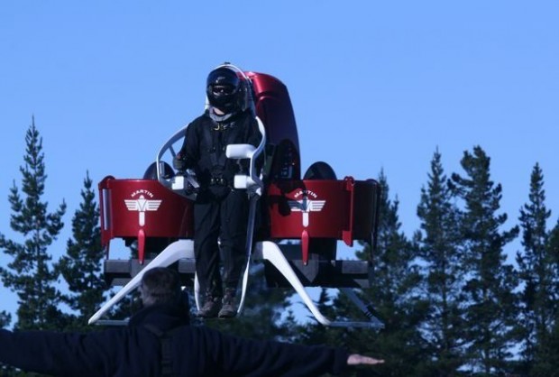 Düsenrucksack: Das Jetpack hebt ab - Golem.de