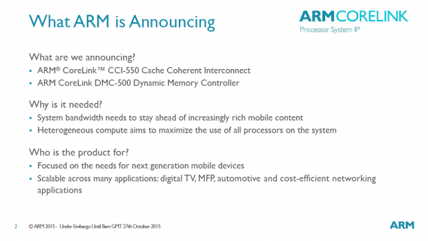 Corelink CCI-550: ARMs neuer Interconnect und die Mimir-GPU sind ...