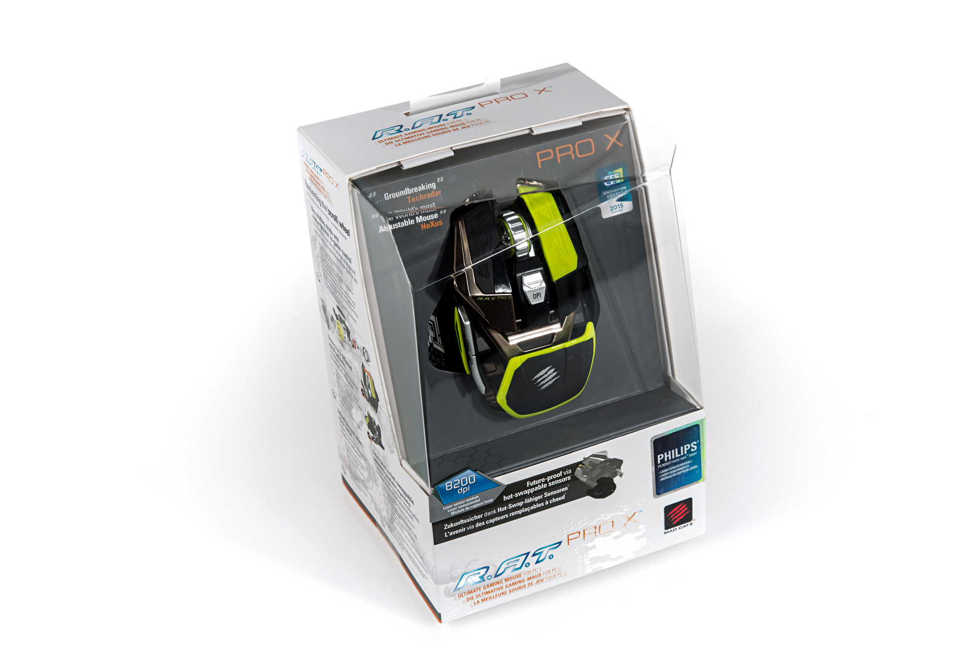 Mad Catz Rat Pro X im Test: Die Transformer-Maus mit dem speziellen ...