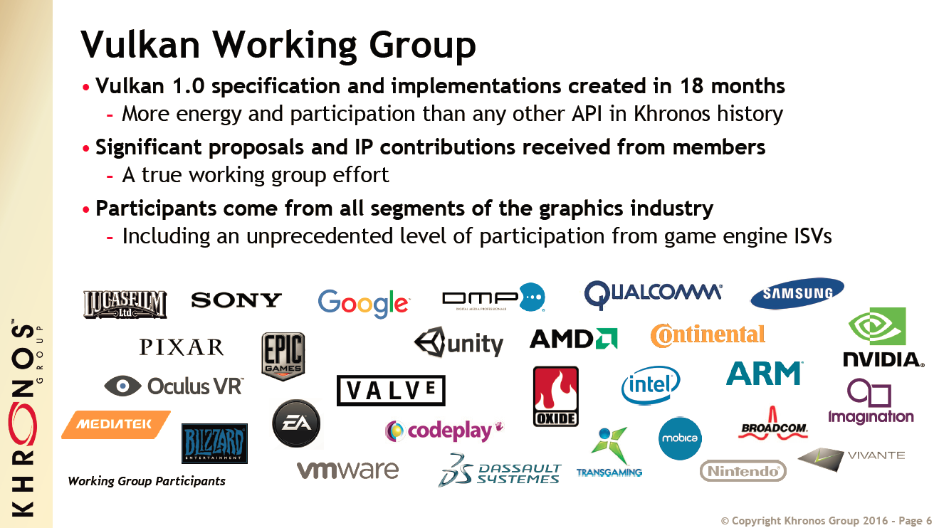 Khronos Group: Spezifikationen des Low-Level-APIs Vulkan veröffentlicht ...