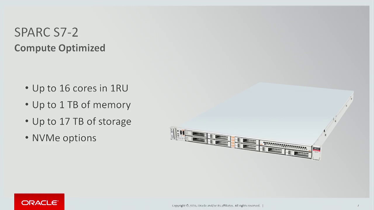 Sparc S7: Oracle attackiert Intels Xeon mit acht Kernen bei 4,27 GHz ...