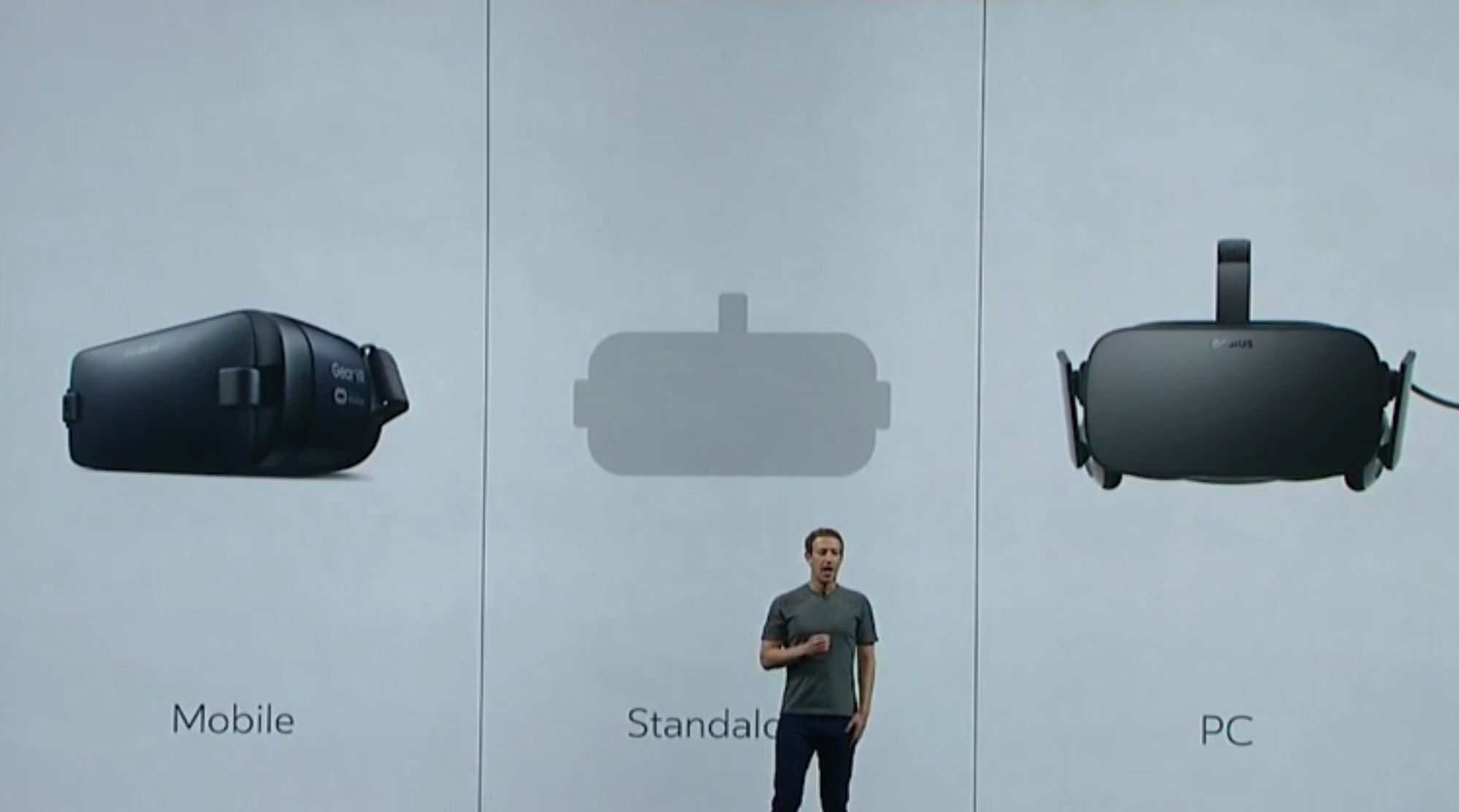Facebook: Oculus zeigt drahtloses VR-Headset mit integriertem Tracking ...