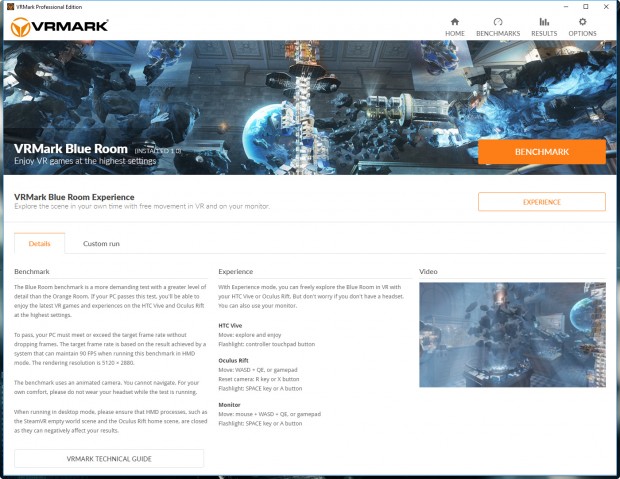 VRMark ausprobiert: Blauer oder orangefarbener Benchmark - wir haben die Wahl - Golem.de